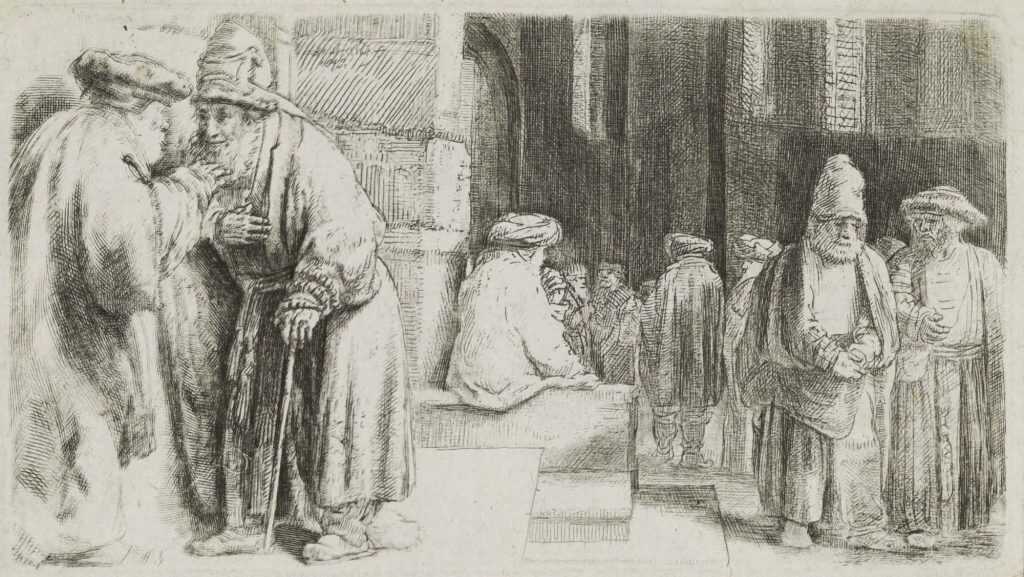 Jews in the Synagogue | Childs Gallery